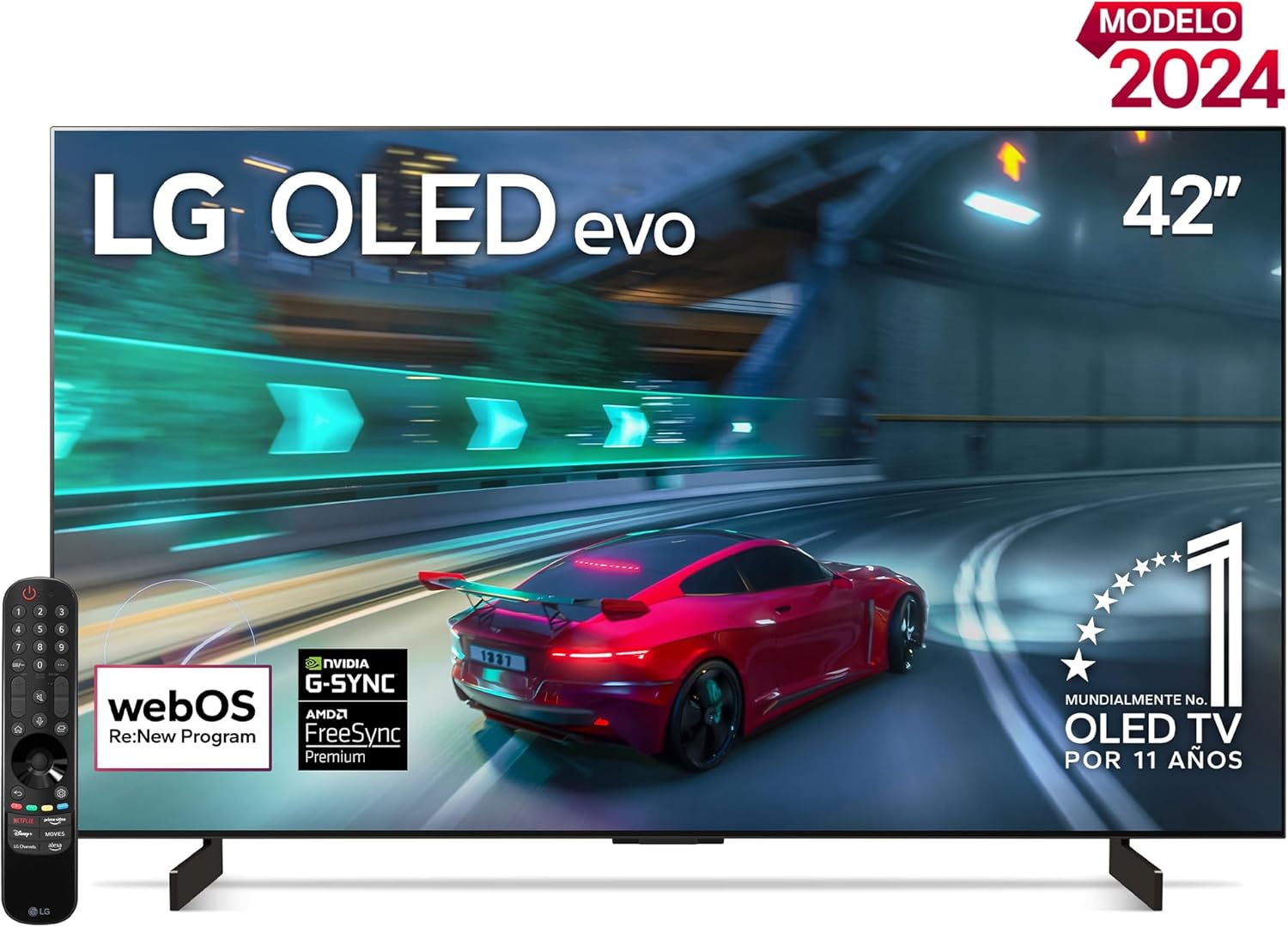 LG Pantalla OLED EVO 42 Pulgadas 4K Smart TV 2024 - UltraOfertas.mx